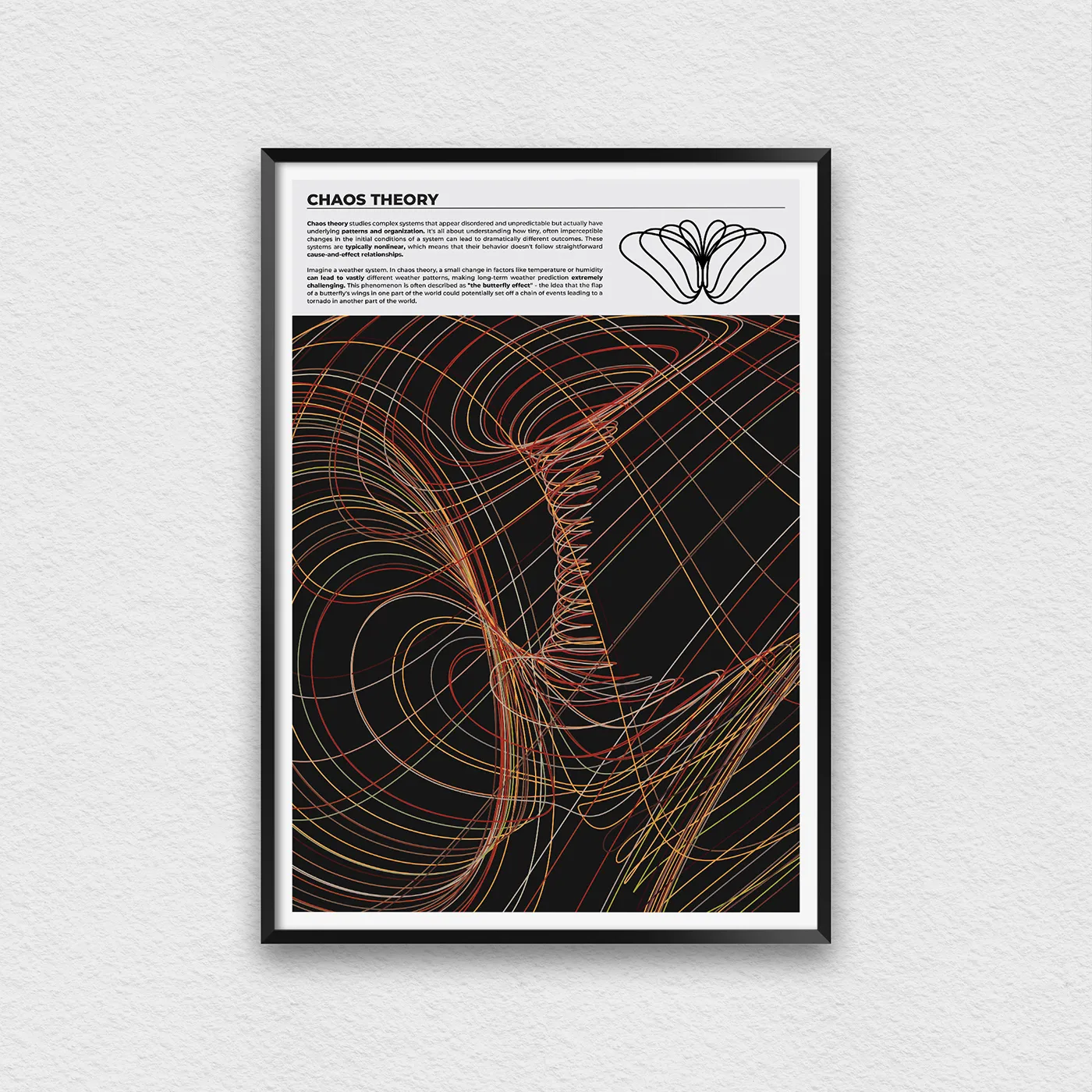 Science & Space: Chaos Theory – MeloPrints